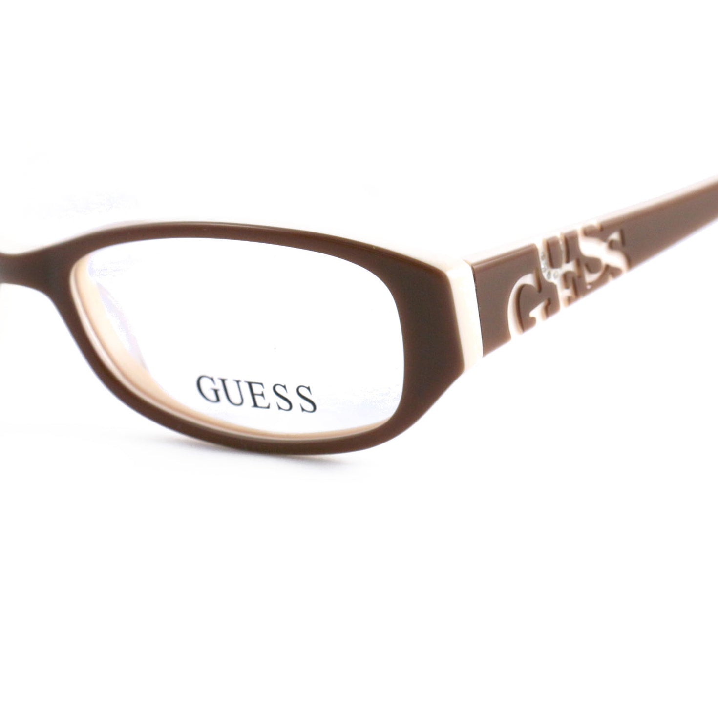 Guess Women GU9126 BRN Brown 49 16 135 Full Rim Oval At Megafashion ...
